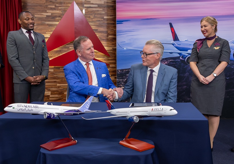 Delta noue un partenariat avec la jeune Riyadh Air – Pagtour